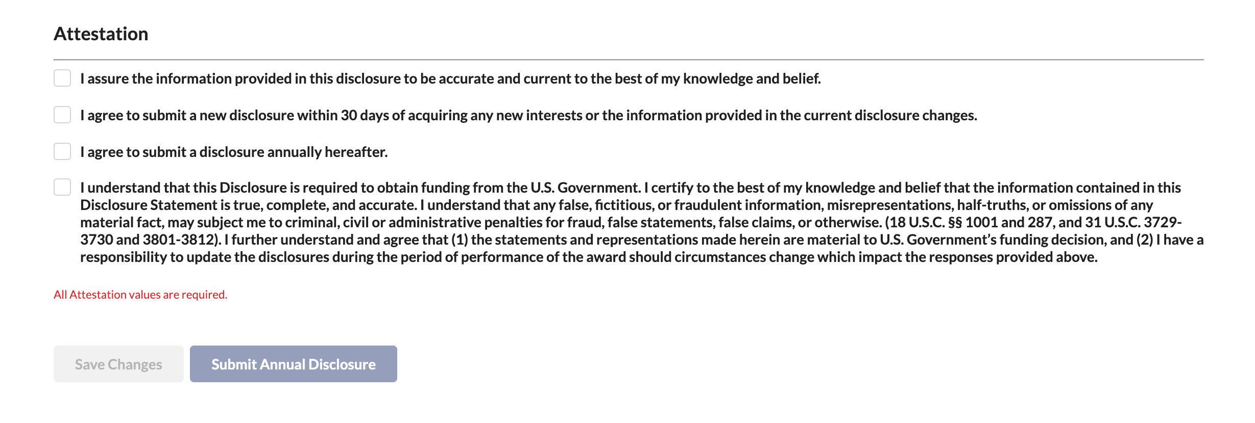 How to Complete an Annual Disclosure | Research Administration Help
